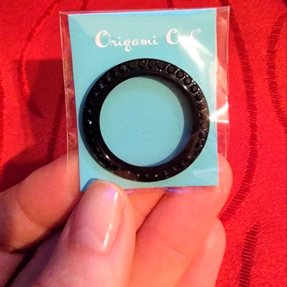 Origami Owl | Jewelry | Origami Owl Black Face With Jet Swarovski ...